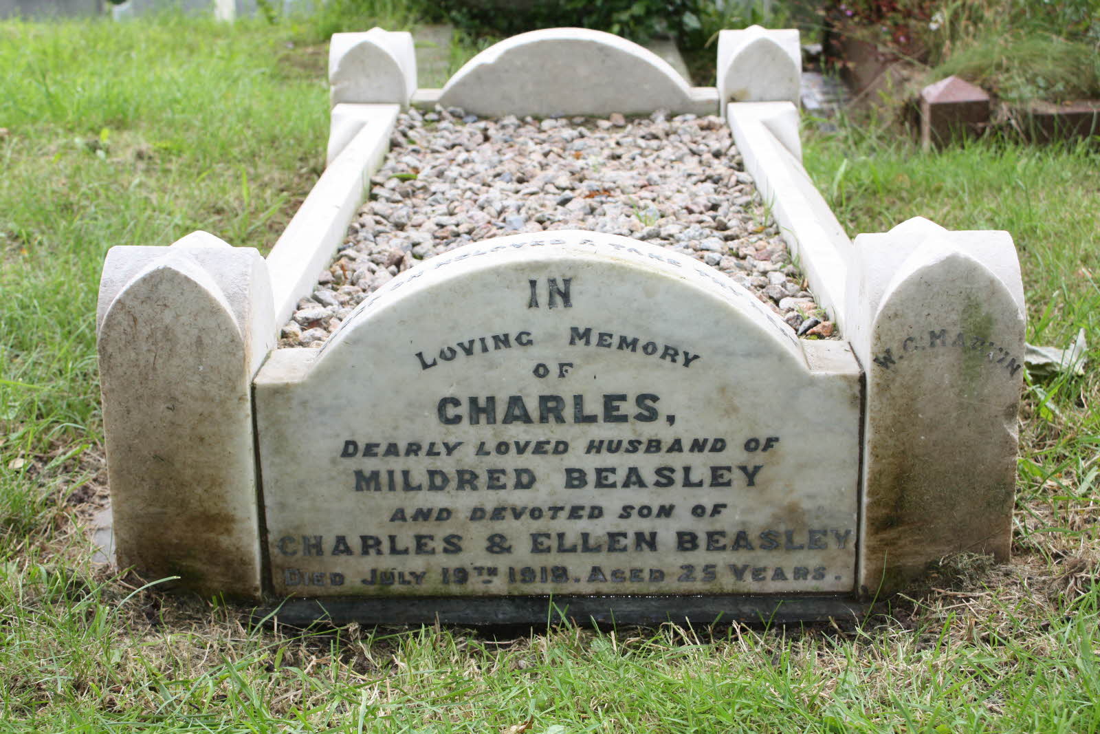 Grave of Charles Beasley