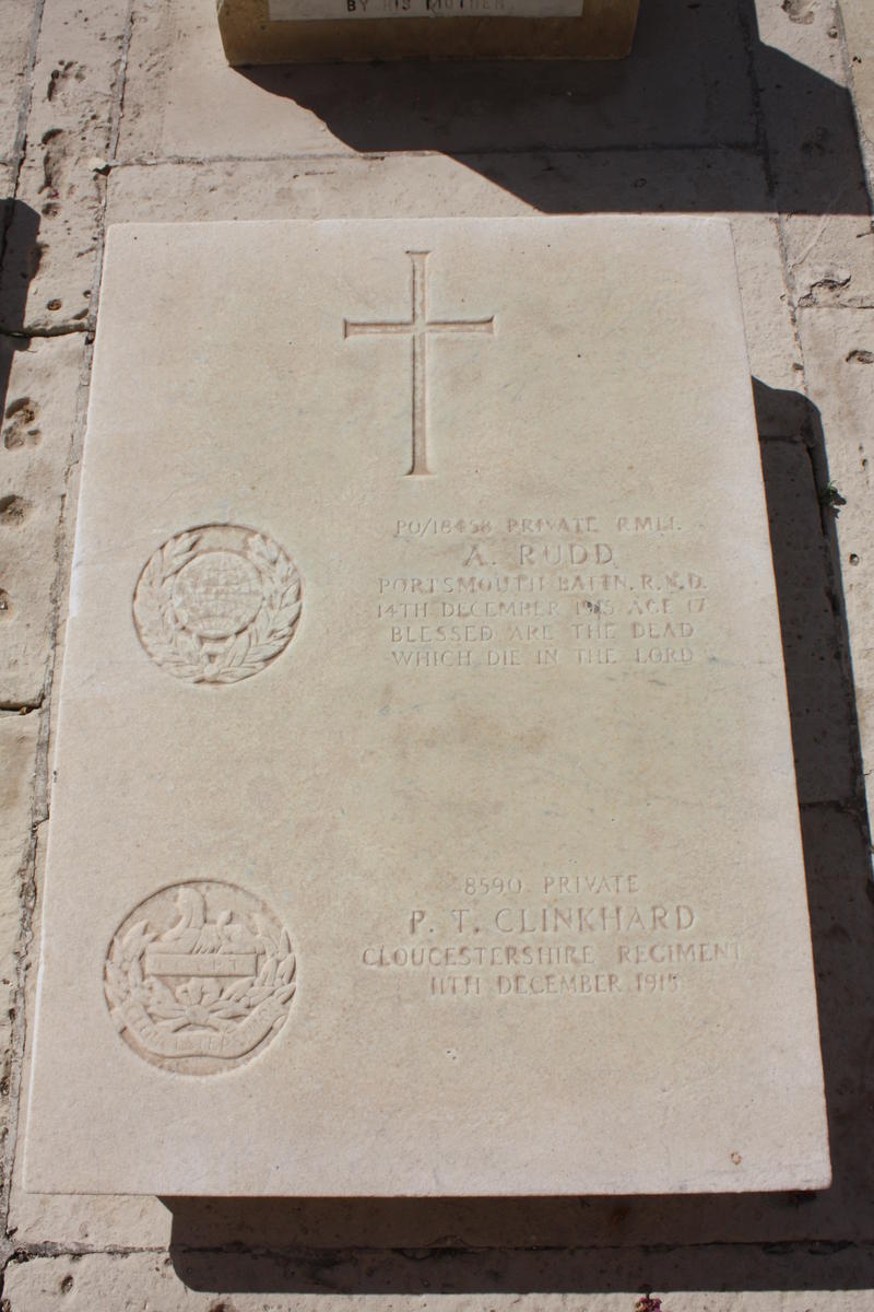Grave of Albert Rudd