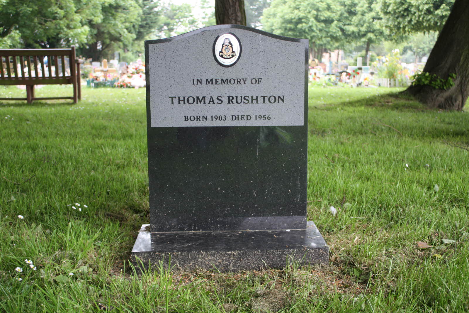 Grave of Thomas Rushton