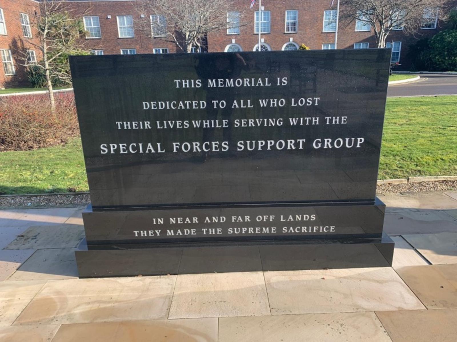 Special Forces Support Group Memorial part 2
